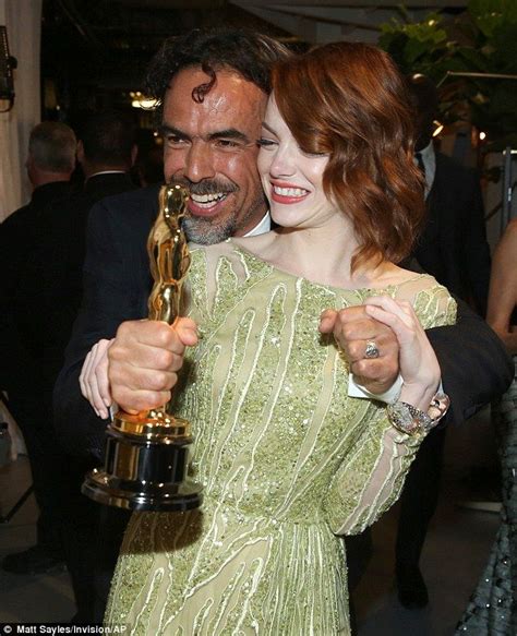 Emma Stone Slips Into Plunging Dress With Another Thigh High Slit Artofit
