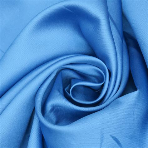 Light Blue Solid Mikado Fabric Fabric Blue Light Blue