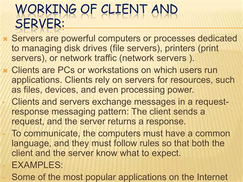 Client And Server Pptx