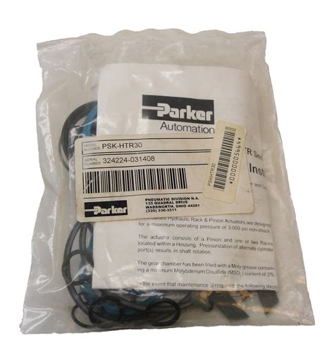 Sealed New Parker Psk Htr30 Seal Kit Plc Toolbox Supply