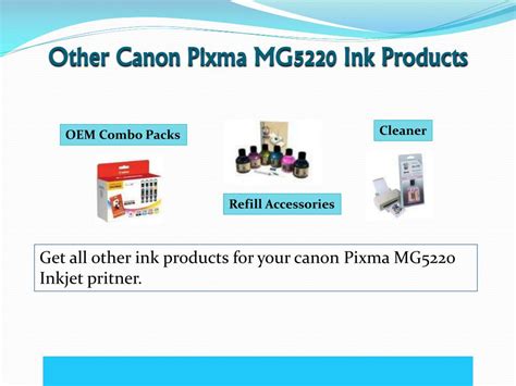 Ppt Canon Pixma Mg Printer Ink Products Powerpoint Presentation Free Download Id