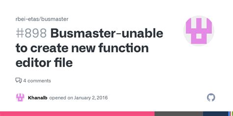 Busmaster Unable To Create New Function Editor File · Issue 898 · Rbei Etasbusmaster · Github