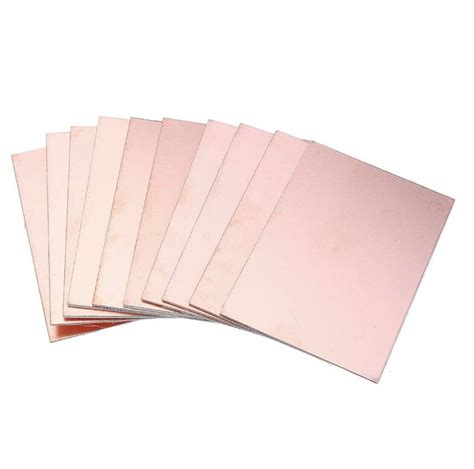 1pc Fr4 Single Side Copper Clad 18x12cm Diy Laminate Prototype Pcb Cir Sm Components