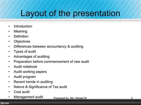 Principles And Practices Of Auditing Pptx Business Accounting And Finance Business