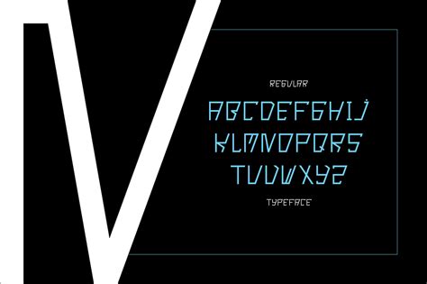Angular Typeface On Behance