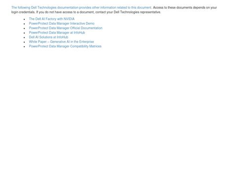 dell technologies documentation protecting dell ai factory retrieval