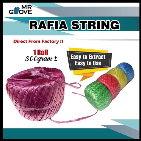 Rafia String Plastic String String Rope Tali Rafia 800gram