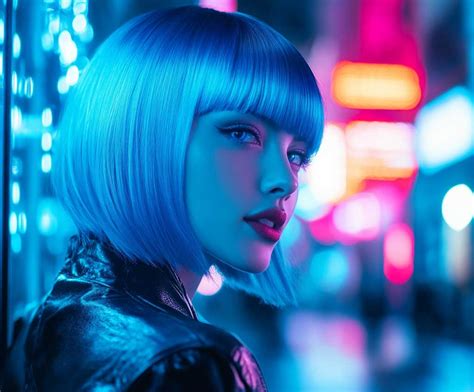How To Rock A Lob Haircut With Bold Hair Colors • 333k Inspiring