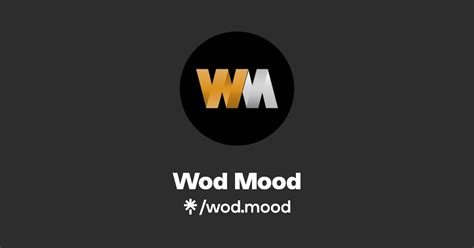 Wod Mood Instagram Linktree