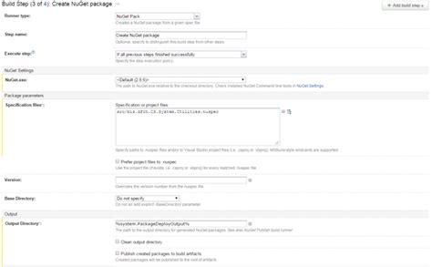 Howto Create And Publish C Nuget Package With Jetbrains Teamcity D Fens Gmbh