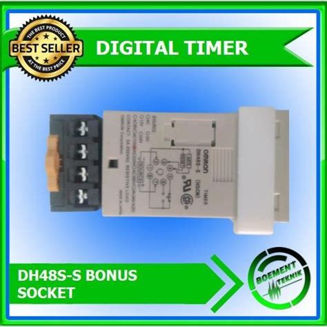 Jual Timer Omron Dh48s S Relay Twin Counter Digital Mesin Tetas Telur Dll Ready Shopee Indonesia
