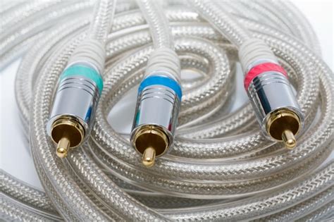 Premium Photo | Component video cable
