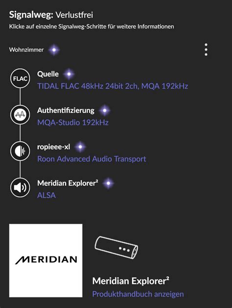 mqa signal path not showing correctly in roon ropieee roon labs