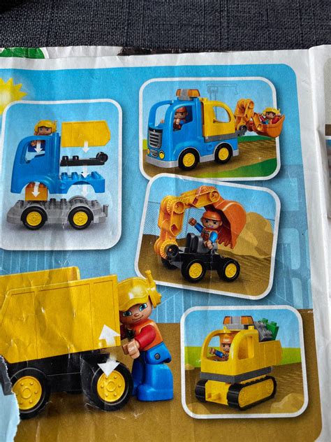 LEGO DUPLO Town Truck Tracked Excavator 10812 Hobbies Toys Toys Games On Carousell