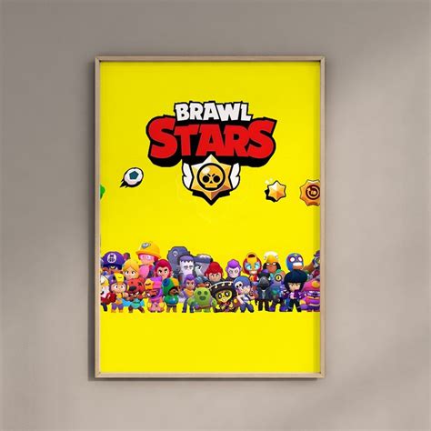Brawl Stars Posters Etsy