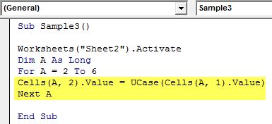Vba Ucase How To Use Excel Vba Ucase Function
