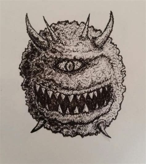 Drew A Cacodemon For My Doomguys Gals R Doom