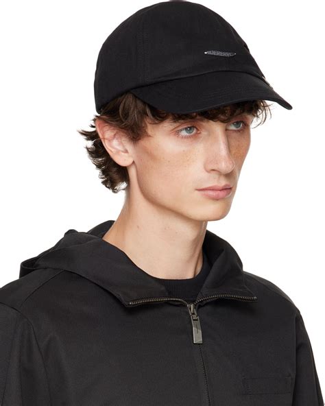 Ader Error Black Tetraight Product 107 Cap Ader Error