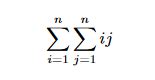 Nested For Loop Python Summation Math Stack Overflow