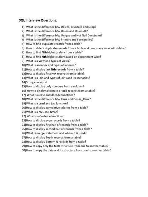 interview questions v1 pdf data management computing