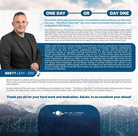 Blue Label Telecoms Posted On Linkedin