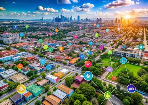 Analyzing Social Research Target Populations Aerial Data Visualization