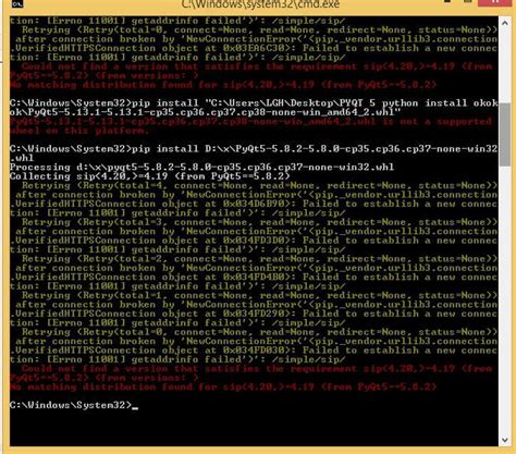Installation De Module Pyqt5 En Mode Offline