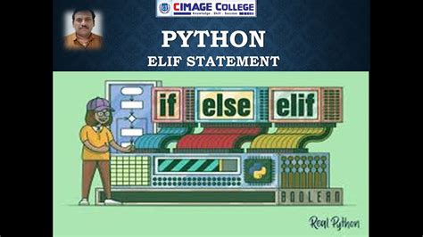 python control statement decision making stmt elif statement by