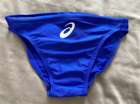 Asics Japan Competition Swim Brief Blue Men S Fashion Bottoms Swim Trunks Board Shorts On