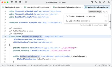 Inspect And Fix C Code Jetbrains Fleet Documentation