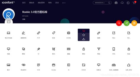 在网页中引用阿里iconfont字体图标的三种方式 iconfont图标如何网页引用 csdn博客