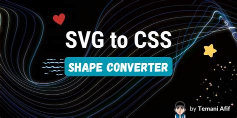 Svg To Css Shape Converter