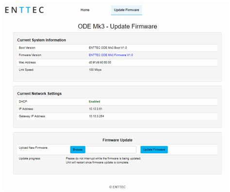 ENTTEC ODE MK3 Two Universe Bi Directional EDMX DMX RDM Controller