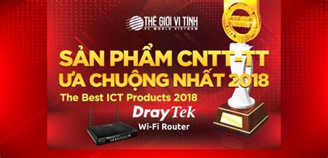 Draytek Wi Fi Router Sản Phẩm Cntt ưa Chuộng Nhất Năm 2018 Tin Tức