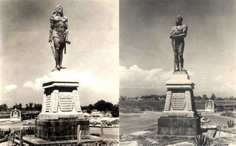 Indios Verdes Estatuas Del Esplendor Al Olvido Itzcóatl Y Ahuízotl
