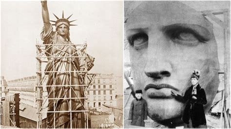 The Amazing Construction Of The Statue Of Liberty In Photos