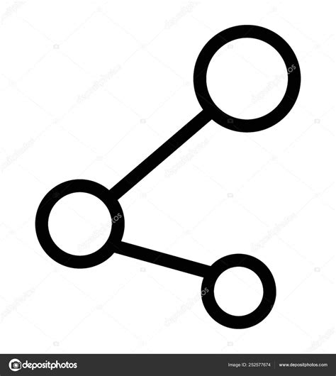 Line Atomic Structure Icon Vector Line Design Stock Vector By ©vectorspoint 252577674