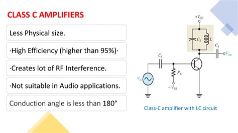 Power Amplifiers 1 2pptx For Amplifiers Pptx