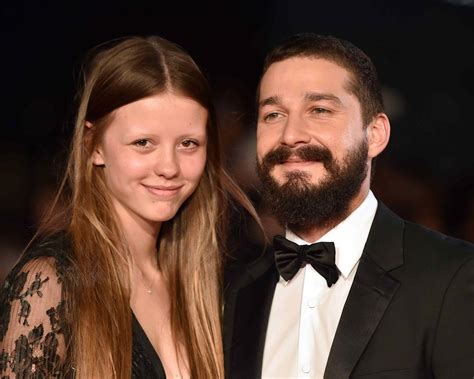 Who Is Shia Labeoufs Wife All About Frankenstein Scream Queen Mia Goth Aol