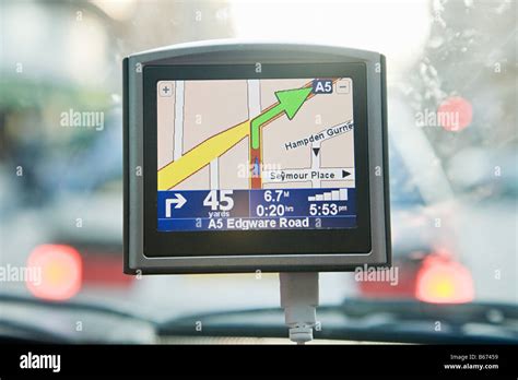 Navigation System Hi Res Stock Photography And Images Alamy
