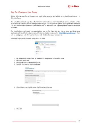 McAfee McAfee Application Control MAC Whitelisting Techbook DOCX