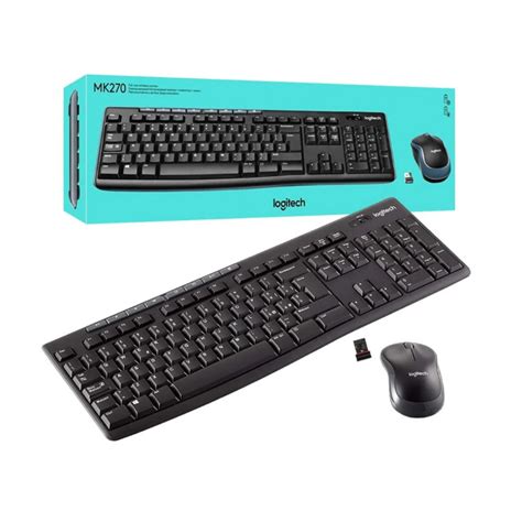 Logitech Mk270 Wireless Keyboard And Mouse Combo Qi Store