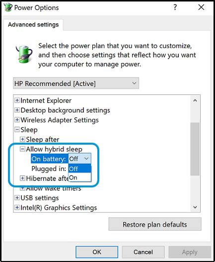 HP PCs Sleep And Hibernate Issues In Windows HP Support
