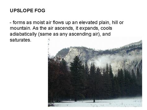 Fog And Cloud Formation How Does Air Become