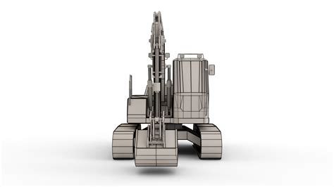 3d Model Excavators Komatsu Turbosquid 2210398