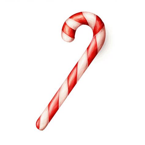 Premium Ai Image There Is A Candy Cane That Is Shaped Like A Candy