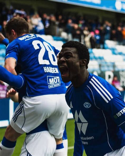 Daga Celebrates First League Goal For Molde
