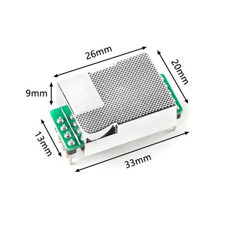 mh z19e co2 gas sensor precision carbon dioxide detection
