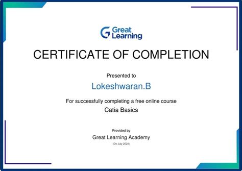 Lokeshwaran B On Linkedin Catiav5 Greatlearning Basicsofcatiav5