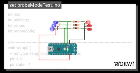 Set Probe Mode Test Wokwi Esp32 Stm32 Arduino Simulator